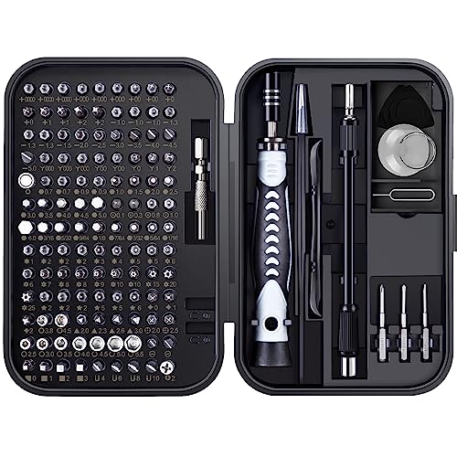 Precision Screwdriver Set 130IN1 TOPWAY Mini Screwdriver Tool Kit with 120 Bits Small Magnetic Torx Screwdriver Set for PC Laptop iPhone iPad MacBook Watch PS4 Xbox