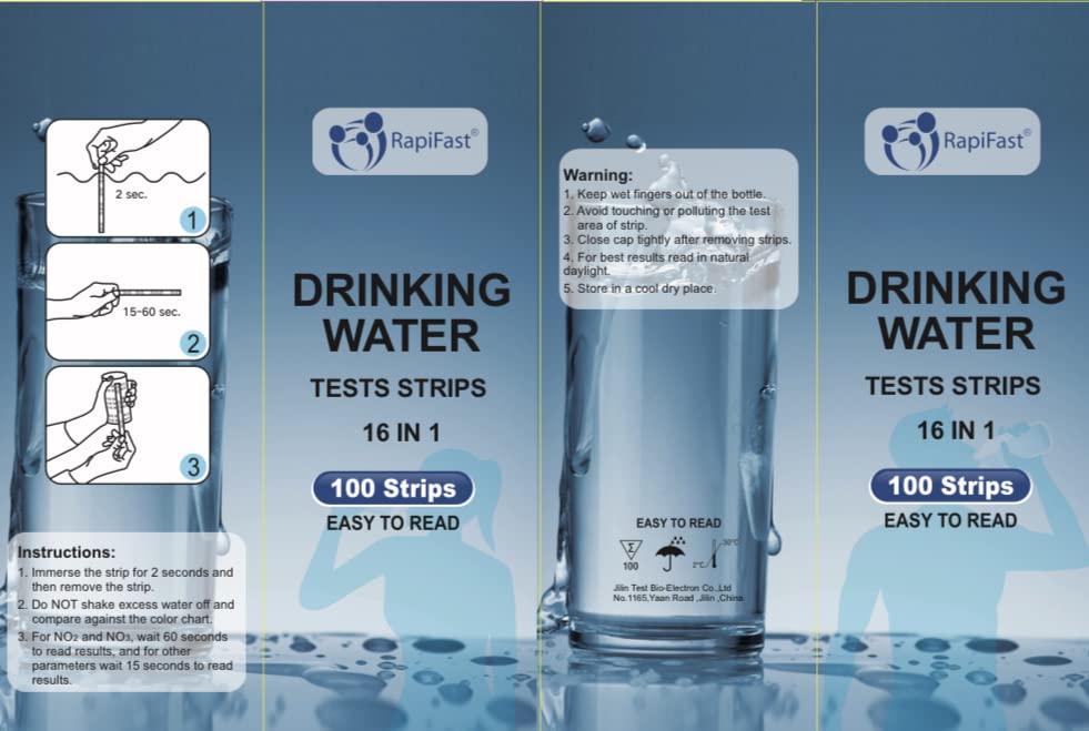 Drinking Water Tests Strips 16 in 1