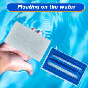 2 Pcs Sponge Swimming Pool Brush Hand Held Bath Scrubber Pool Scrub Brush Kitchen Pool Cleaning Tools Pool Tile Brush Scrub Sponges Brush for Shower Bathroom Pool Wall