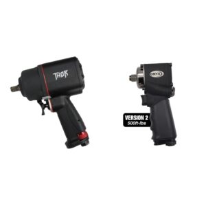 astro tools 1894 onyx 1/2" "thor" impact wrench & astro pneumatic tool 1822 onyx 1/2" nano impact wrench v2 - 500ft/lb