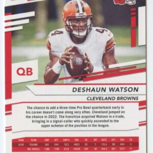 2022 Panini Prestige #70 Deshaun Watson Cleveland Browns NFL Football Trading Card