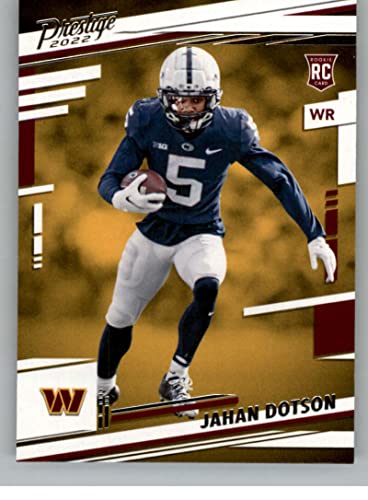 2022 Panini Prestige #315 Jahan Dotson RC Rookie Washington Commanders NFL Football Trading Card