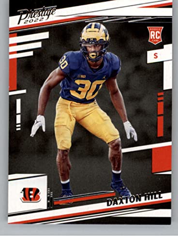 2022 Panini Prestige #342 Daxton Hill RC Rookie Cincinnati Bengals NFL Football Trading Card