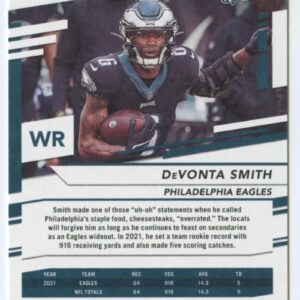 2022 Panini Prestige #237 DeVonta Smith Philadelphia Eagles NFL Football Trading Card