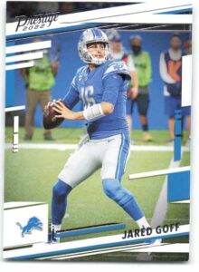 2022 panini prestige #95 jared goff detroit lions nfl football trading card