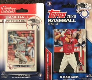 topps american league all star standouts factory sealed team set gift lot including the 2022 and 2020 limited edition 17 card sets