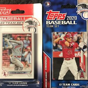 Topps American League All Star Standouts Factory Sealed Team Set GIFT LOT Including the 2022 and 2020 Limited Edition 17 Card Sets