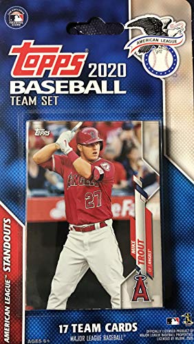 Topps American League All Star Standouts Factory Sealed Team Set GIFT LOT Including the 2022 and 2020 Limited Edition 17 Card Sets