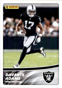 2022 panini nfl sticker card #35 davante adams las vegas raiders football card