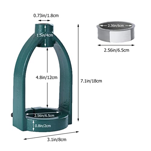 DOITOOL Joint Tool Sleeve for Part Mortiser Hole Furniture Conversion Drill Machine Cutters Steel Location Converter Cutter Woodworking Mortising Bit Log Drilling Accessory（60mm Drill Sleeve）