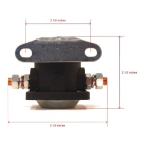 The ROP Shop | [Pack of 4] Motor Control 12V Motor Solenoid, 1306070 for Maxim 412301 Plow