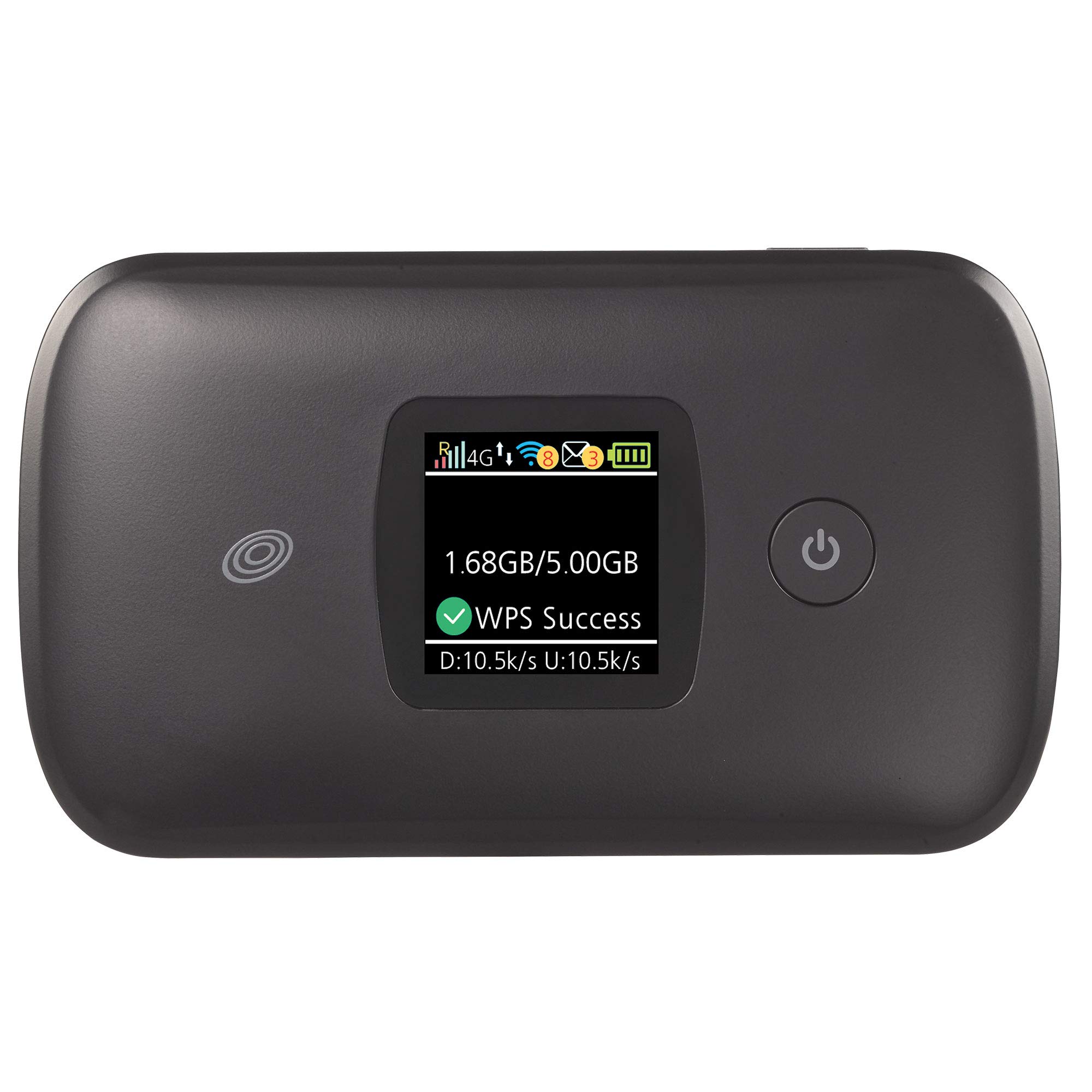 Total by Verizon Konnectone 4G LTE - 256MB - Sim Card Included - Black - Prepaid Mobile Hotspot (Locked)