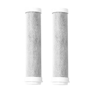 fachioo shower head carbon fiber filter cartridge set of 2 replacement filter cartridge for detachable propeller hydro shower jet sets