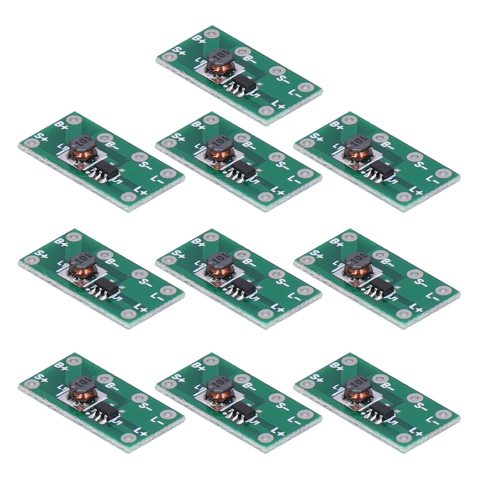 Solar Light Circuit Board, Solar Control Board, Solar Lamp Controller Module, 10pcs Solar Lamp Circuit Board Solar Controller Board Module for Road Stud Light