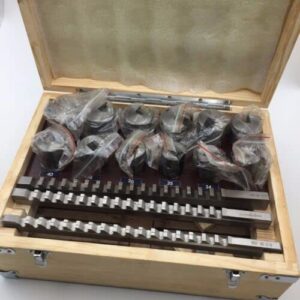 21pcs keyway broach tool set broaches 32-50 bushings shims hss cutting tools