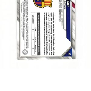 GAVI 2021-22 Topps UEFA Champions League Soccer #50 Rookie Card RC FC Barcelona Spain