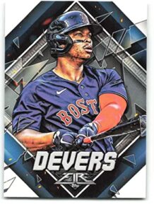 2022 topps fire #11 rafael devers nm-mt boston red sox baseball