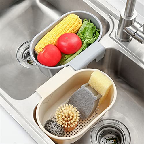 2 pcs Kitchen Sink Drain Basket for Double Bowl Kitchen Sinks, Colander and Pasta Strainer, Colanders & Food Strainers, Strainers and Colanders