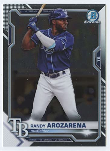 2021 BOWMAN CHROME #66 RANDY AROZARENA RAYS BASEBALL MLB