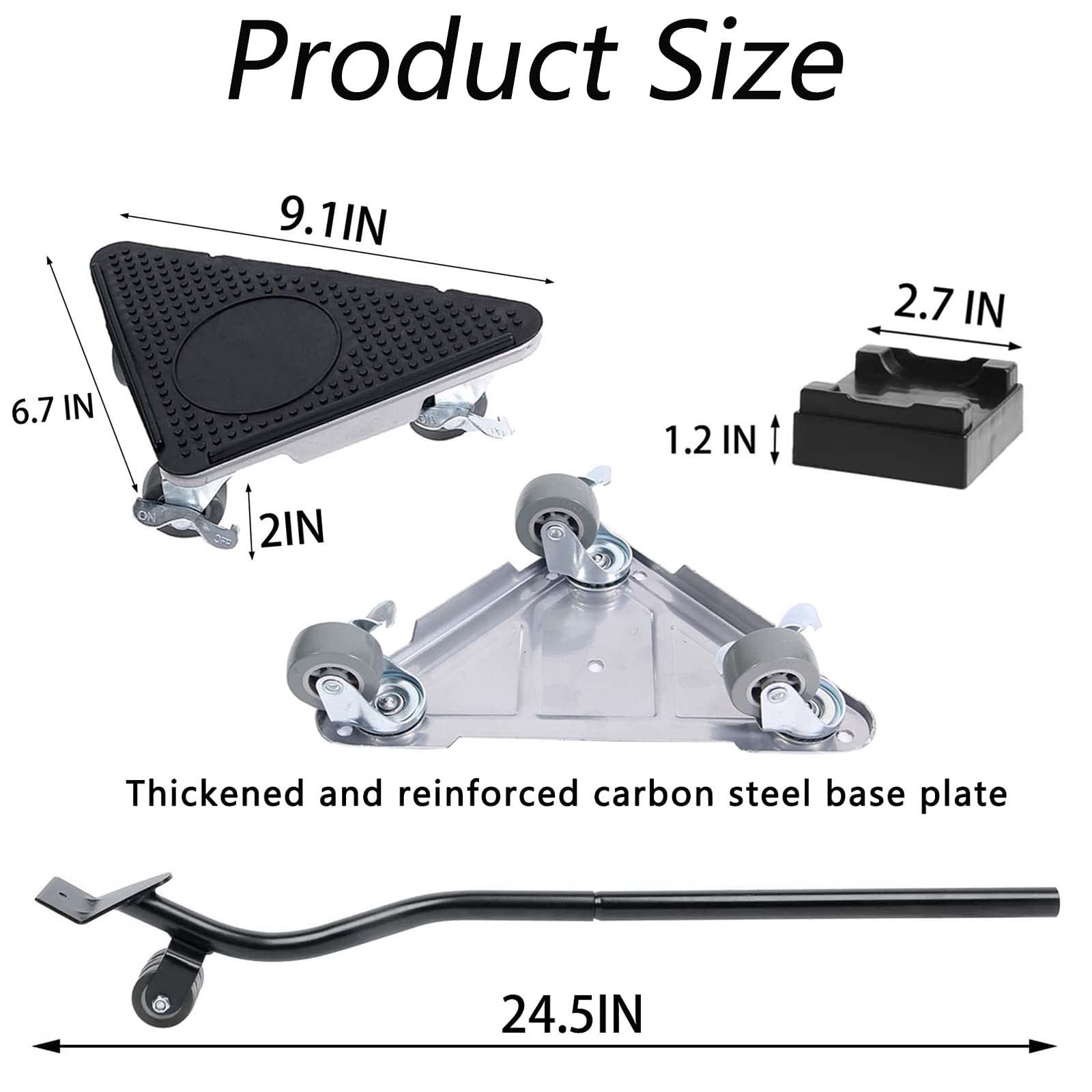 Furniture Movers with Wheels, Heavy Duty Furniture Lifter Movers Tool Set,1320 LBs Load Capacity,for Moving Sofa, Cabinet, Refrigerator.