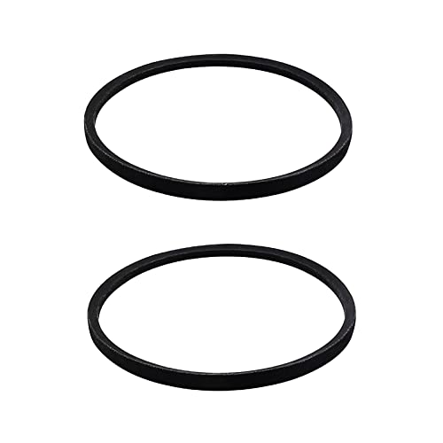 585416 Auger Drive Belt for Murry Craftsman MTD Snow Throwers Replaces 585416MA 1/2 Inch X38 Inch (2-Pack)