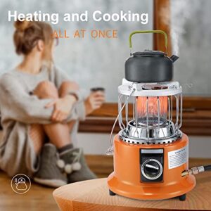 Propane Space Heaters for Indoor Use Large Room, Portable Outdoor Stove Camping Accessories