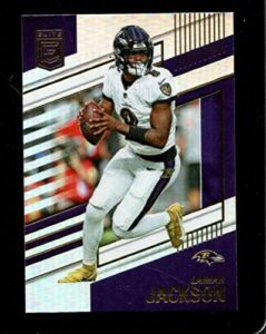 2022 donruss elite #13 lamar jackson nmmt ravens