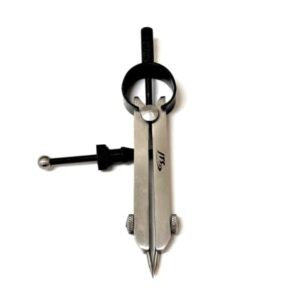 3" Adjustable Divider Precision Scriber and Caliper Sharp Pointed Sharp Point S.S. by JTS