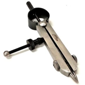 3" Adjustable Divider Precision Scriber and Caliper Sharp Pointed Sharp Point S.S. by JTS