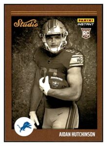 aidan hutchinson rc 2022 panini instant studio rookie /911#s2 nm+-mt+ nfl football lions