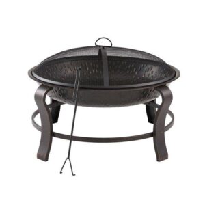 Owen Park 28 inch Round Wood Burning Fire Pit