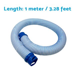 ALINREDBX 3 Pack 39 Inch Pool Vacuum Hose Compatible with Zodiac X7 T3 T5 Mx6 Mx8 Pool Cleaner, Twist Lock Hoses Replacement