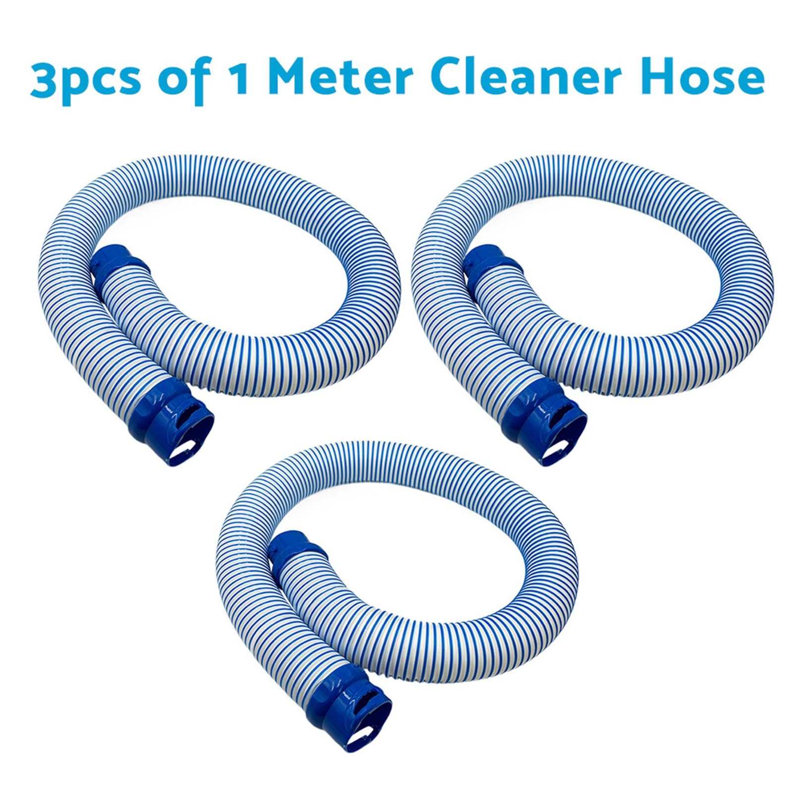 ALINREDBX 3 Pack 39 Inch Pool Vacuum Hose Compatible with Zodiac X7 T3 T5 Mx6 Mx8 Pool Cleaner, Twist Lock Hoses Replacement