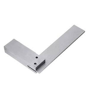 Muzrunq Machinist Square Set Engineer 90 Right Angle Precision Steel Angle Ruler 80×50mm.