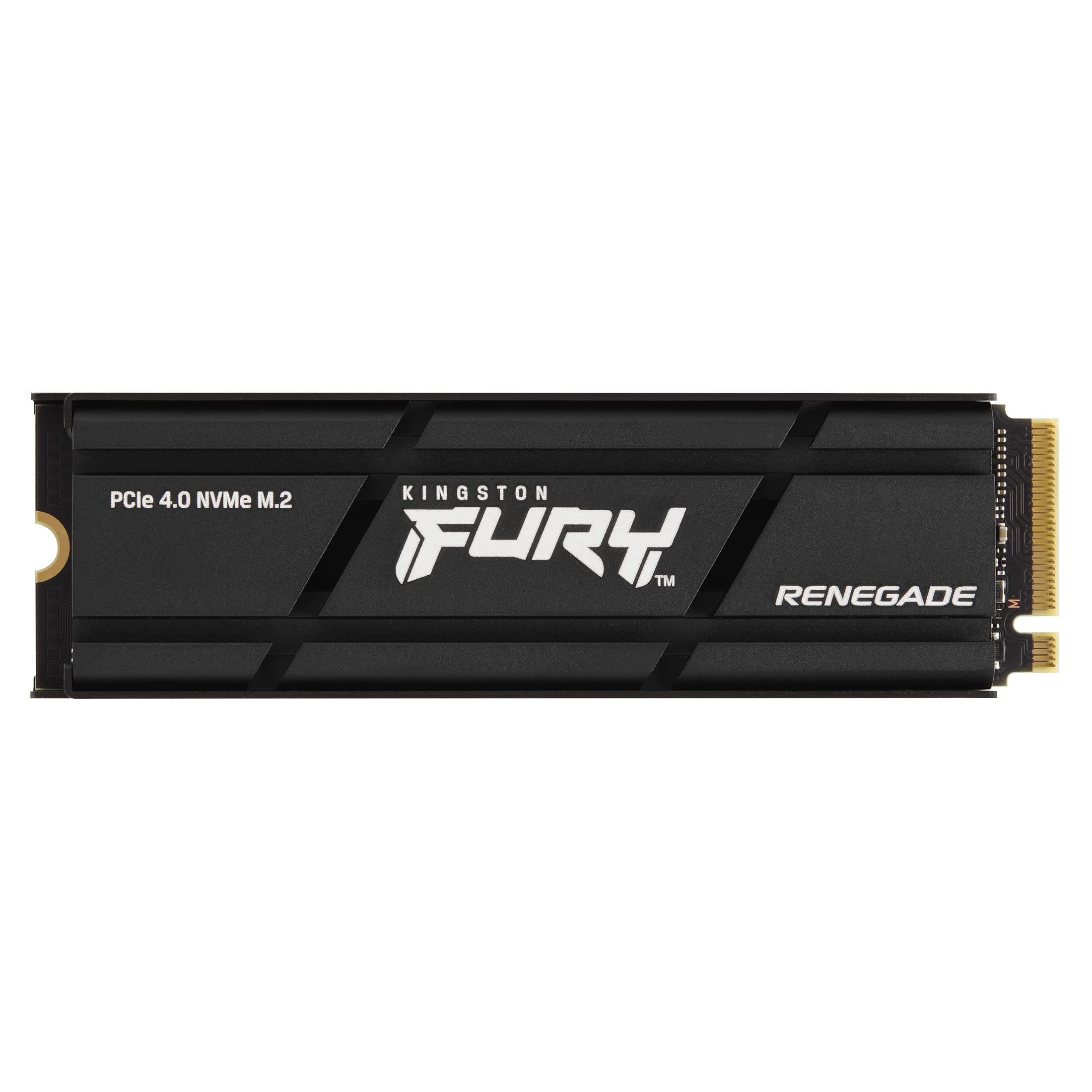 Kingston Fury Renegade 1TB PCIe Gen 4.0 NVMe M.2 Internal Gaming SSD with Heat Sink | PS5 Ready | Up to 7300MB/s | SFYRSK/1000G