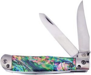 frost cutlery trapper abalone foc173sab