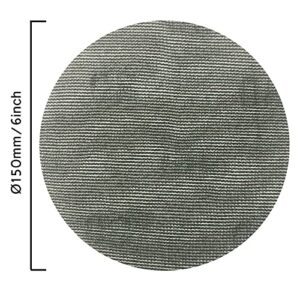 ChampNet 6 Inch Mesh Sanding Discs Hook and Loop Sanding Net Dust Free Abrasive Pads Assortment | 35 Sander Sheets Pack | for Woodworking, Industrial Use