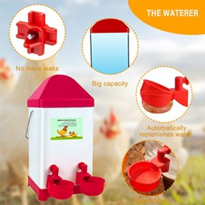 VORA Automatic Chicken Feeder and Waterer Set, Good