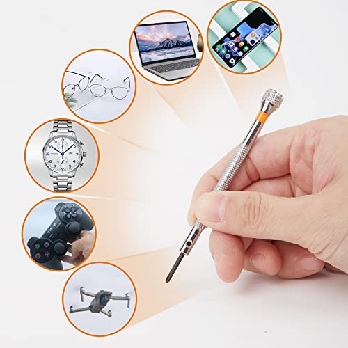 39 Pieces Of Watch Screwdriver Set - Jewelers Screwdriver Set - With 26 Extra Pieces Of Screwdriver Bits - Ideal Tools For Watchmakers, Eyeglass, Electronics, Jewelry, Watches, Eyeglasses, Sunglasses