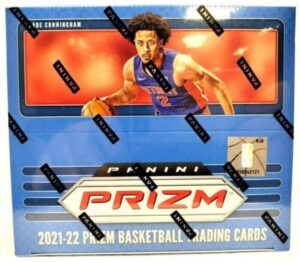 2021-22 panini prizm basketball retail box (24 packs/4 cards)