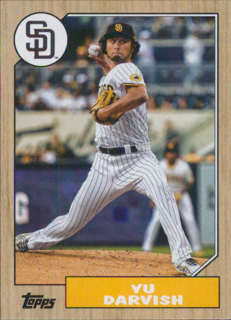 2022 Topps Archives #286 Yu Darvish 1987 Topps NM-MT San Diego Padres Baseball