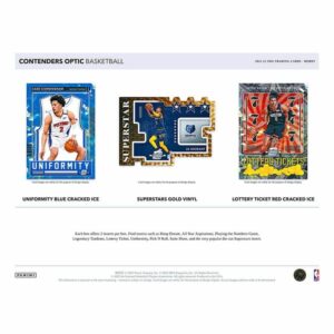 2021-22 Panini Contenders Optic Basketball Hobby Box