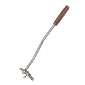 zerodis bonsai branch bender, m10 10mm stainless steel potted plants pruner bender with walnut handle garden bending tool for making bonsai branch molding opening 5mm40mm