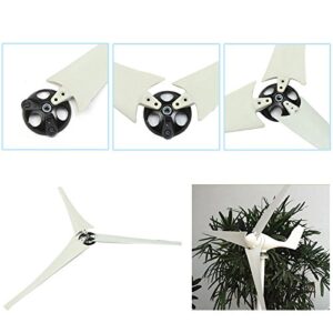 YQSDG Wind Blade Nylon Fiber Blade Wind Turbine Generator Windmill Power Charge Accessories for Wind Generator (550mm)