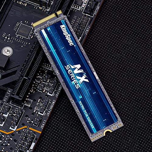 KingSpec 1TB M.2 PCIe SSD 2280, up to 3500MB/s, Internal M2 NVMe Gen 3 Hard Drive with 3D NAND Flash, Compatible with Laptop & PC Desktop