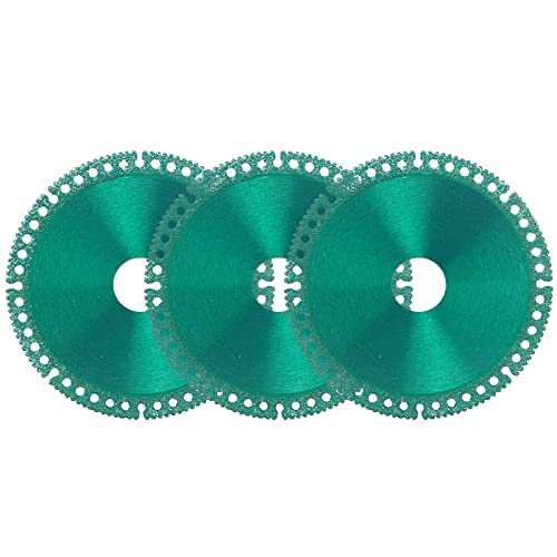 Composite Multifunctional Cutting Saw Blade for Angle Grinder, 3Pcs Ultra-Thin Diamond Circular Saw Blade Ceramic Tile Marble PVC Cutting Disc