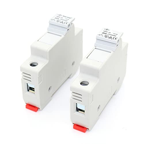 50Pcs DC 1500V 10x38mm Solar PV Fuse Holder Fuse Box for Solar PV System Protection