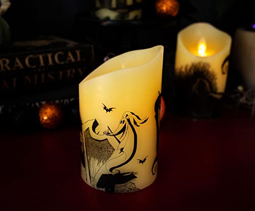 Disney Nightmare Before Christmas LED Flickering Flameless Candles | Set of 3