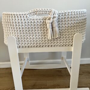 Crochet Baby Moses Bassinet