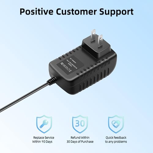 HISPD 6V - 6.5V AC/DC Adapter Compatible with Siemens Gigaset S440, S445, S450 S455 S450IP, S455IP,S680, S685 S680IP,S685IP,S645, S670, S675,S790 DECT 6.0 Cordless Phone Base Unit 6VDC - 6.5VDC